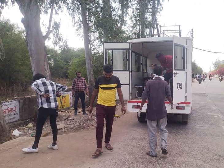 Two day old dead body found on railway line in Vidisha, body could not ...