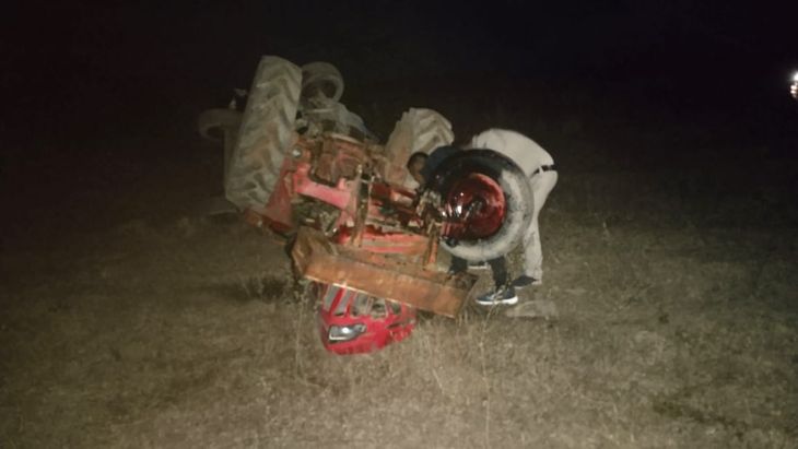 When the tractor went out of control, the driver jumped, died after ...