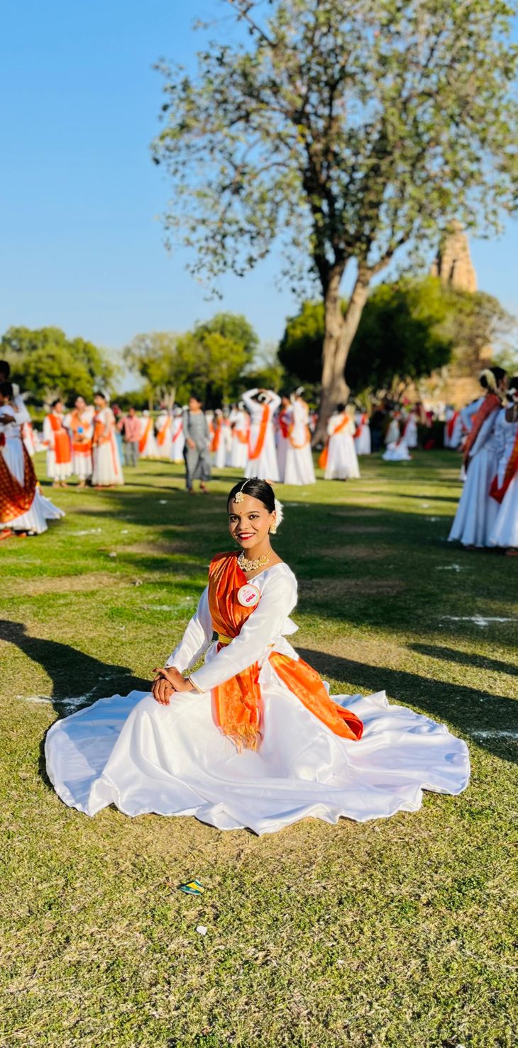 At the Golden Jubilee celebrations, Nancy danced Kathak for 16 minutes ...