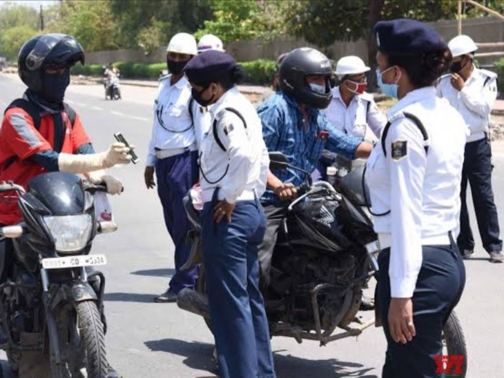 Major action by traffic police in Patna, Various Places Of Patna ...