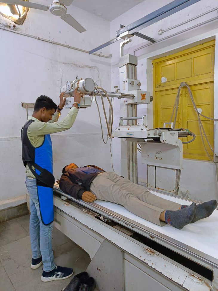 The problem is... 6 posts of Radiographer and 3 posts of Dark Room ...