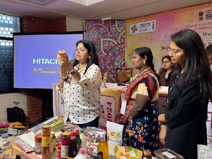 Didis filled with enthusiasm due to workshop at Saras Fair NIFT ...