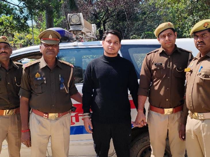 Gangster Ajay Thakur, carrying a reward of Rs 1 lakh, was sent to jail ...