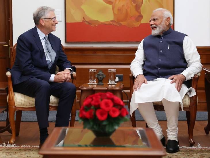 Bill Gates PM Narendra Modi Meeting Update | Artificial Intelligence