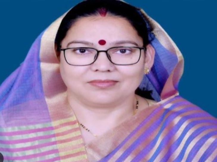 Sandhya Rai becomes BJP candidate from Bhind-Datia Lok Sabha. | भिंड-दतिया लोकसभा से BJP की ...