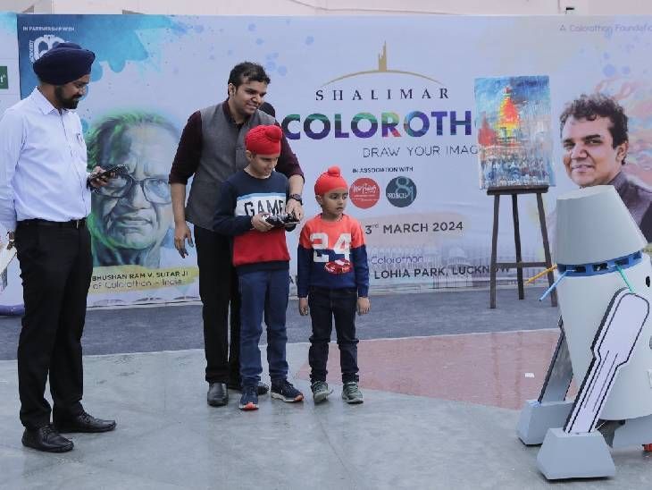 A blast of colors in Lucknow!