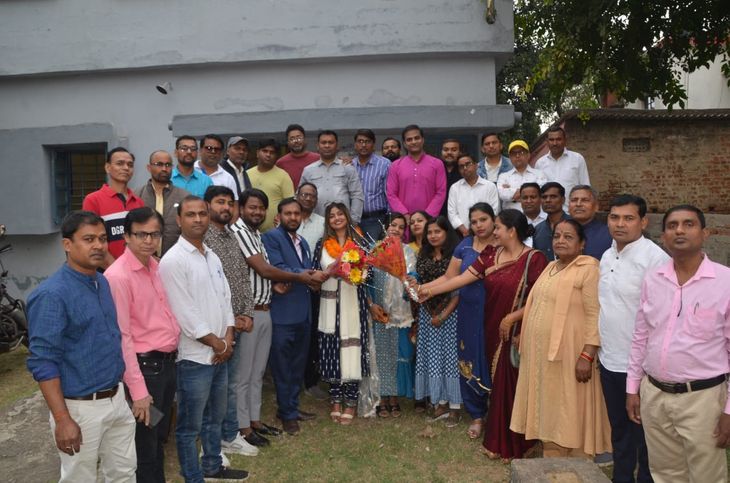 VVN welcomes Miss India Universe Pari Paswan | वीवीएन मिस इंडिया ...