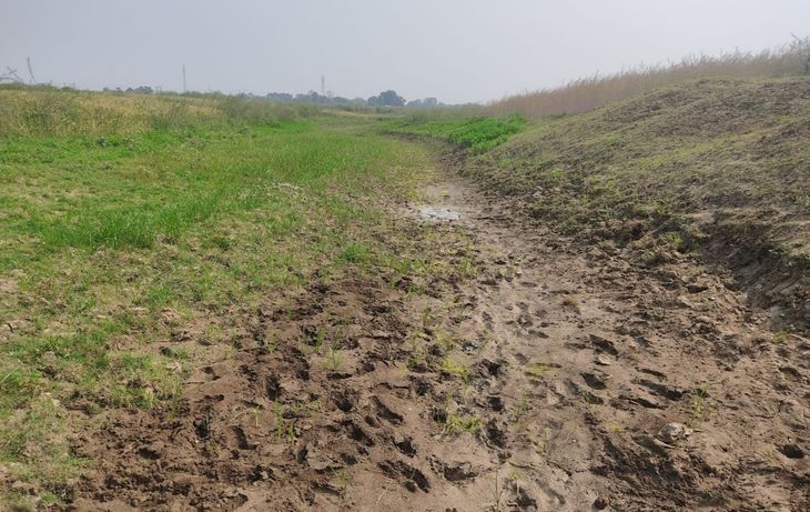 Many rivers flowing in the block area started drying up in Magh Phagun ...