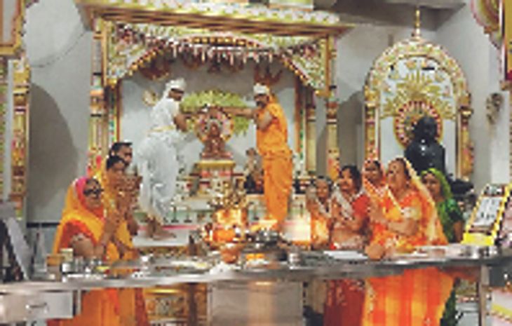 Jain religion Tirthankar Lord Pushpadant's Garbh Kalyanak Mahotsav ...