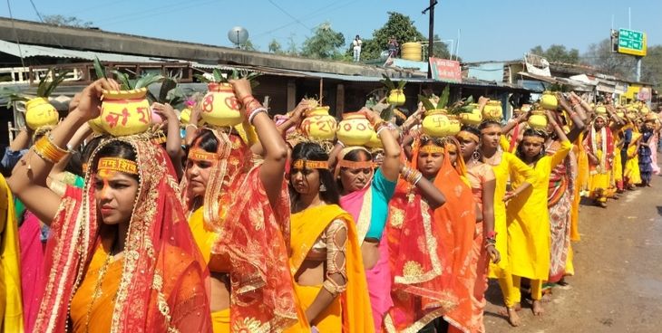 Five-day Shiva Pran Pratishtha Yagya begins with Kalash Yatra in Tisri ...
