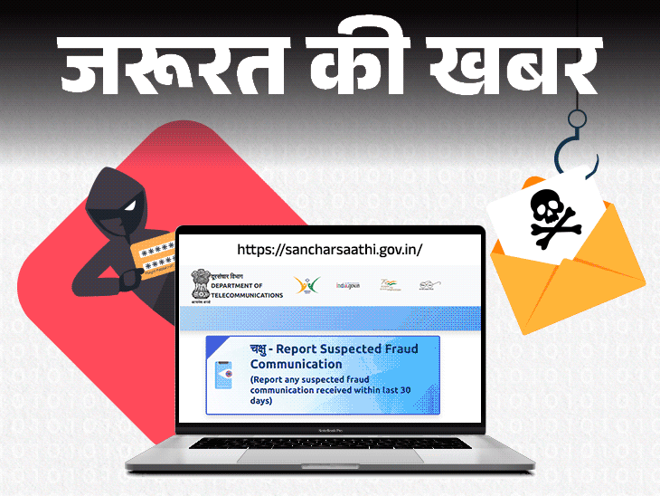 Chakshu Portal Explained; Cyber Fraud Prevention App | Sanchar Saathi | जरूरत की खबर- साइबर ...