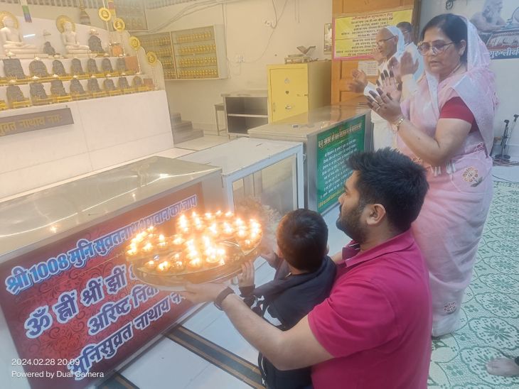 Special pujas organized in Jain temples | जैन मंदिरों में हुए विशेष ...