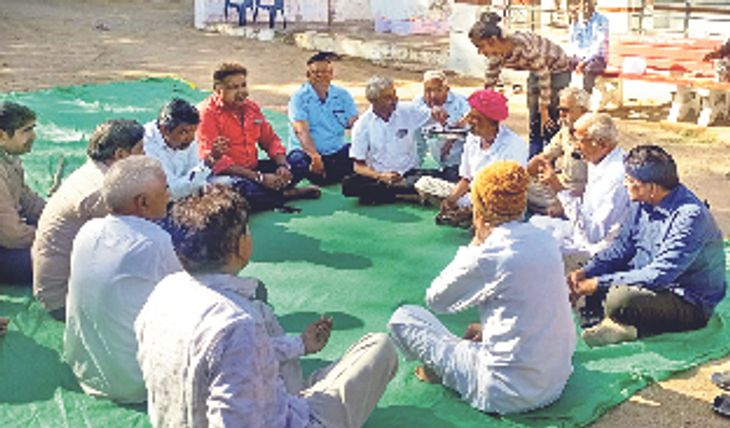 People of Mali community collect flour and jaggery from every house and ...