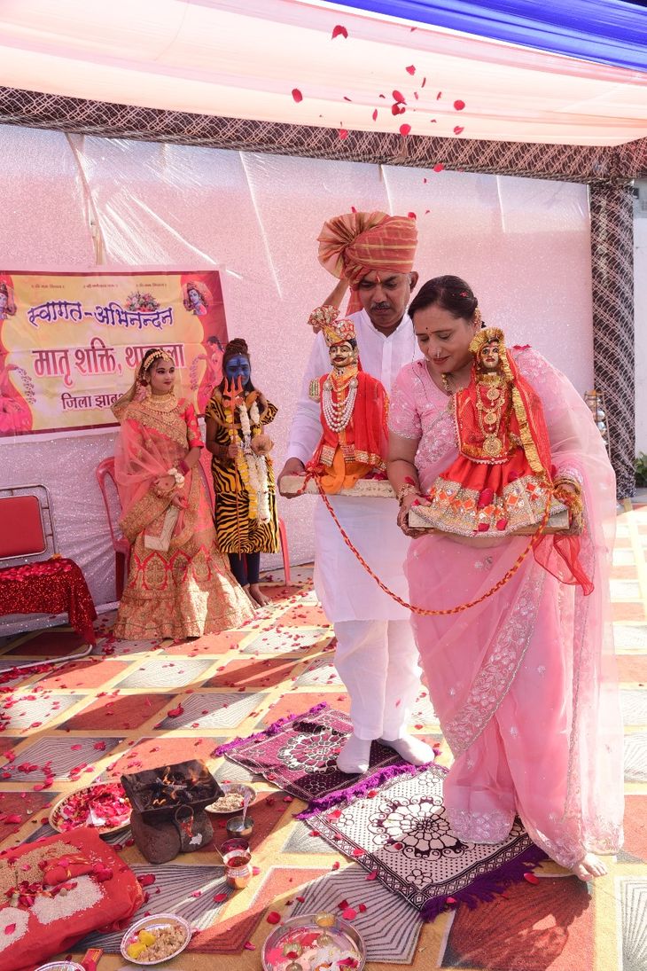 Mahashivratri: Matri Shakti Samiti took out the procession of Lord ...