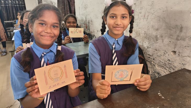 Children gave the message of save daughter, educate daughter | बच्चों ...