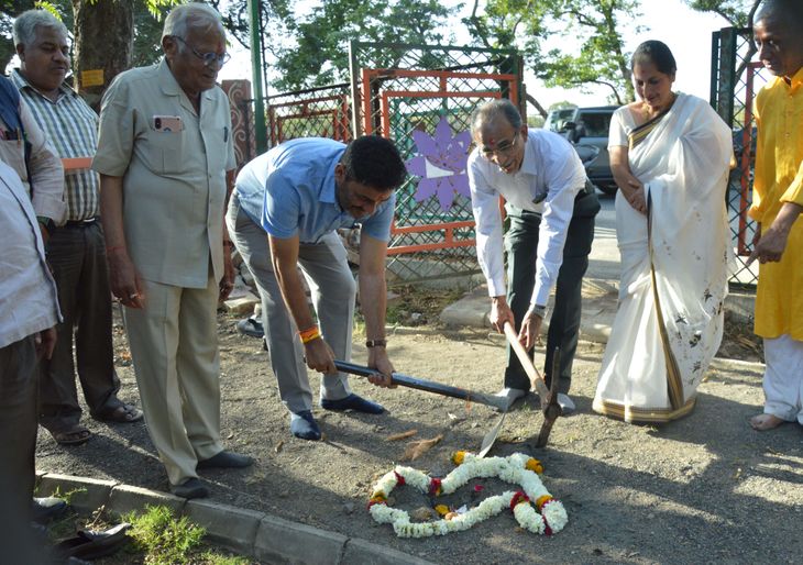 Performed Bhoomi Pujan for installation of the statue | प्रतिमा स्थापना ...