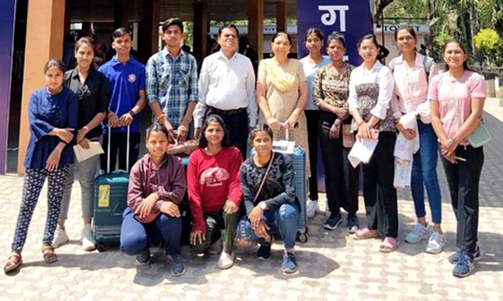 Team leaves for National Youth Unity Camp | राष्ट्रीय युवा एकता शिविर ...