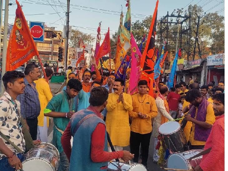 Nishan Yatra started on the first day of Phagotsav | फागोत्सव पर निकली ...