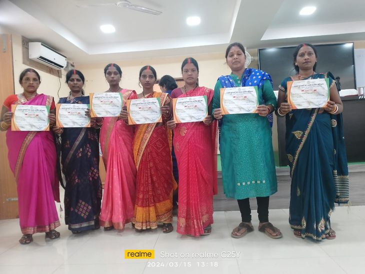 Coal Mining Displaced Village Development Committee provided training ...