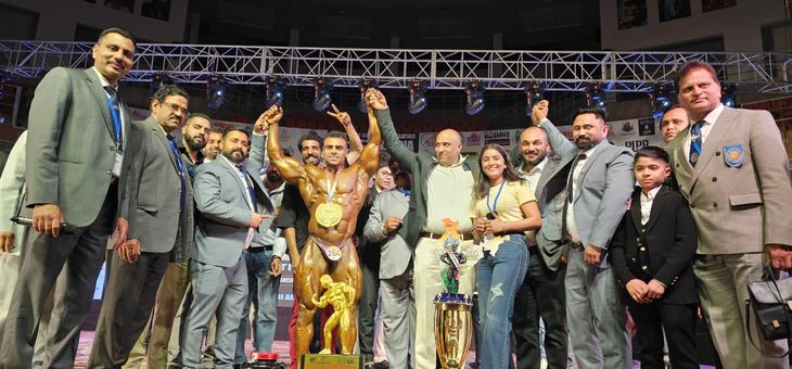 Ram Niwas becomes overall bodybuilding champion