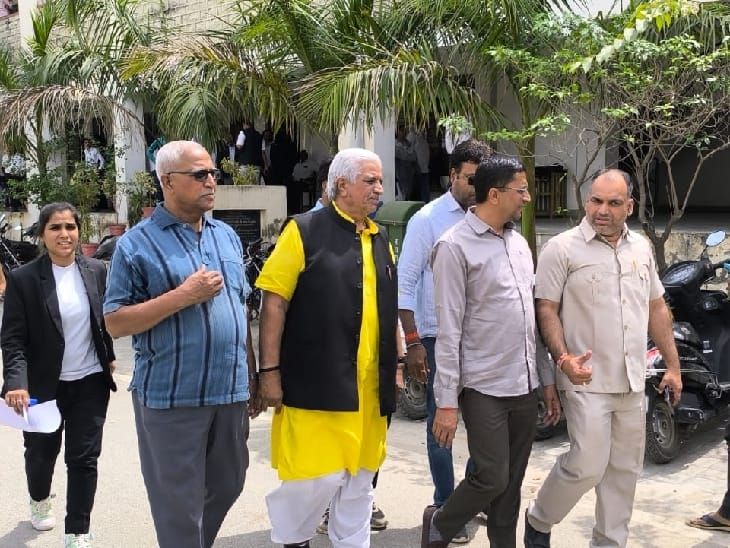 Begun MLA and former Mavli MLA appeared in court | बेगूं विधायक और ...
