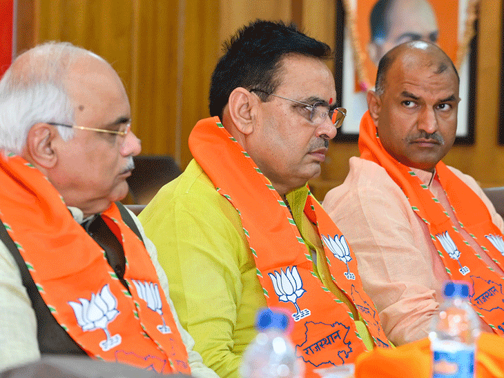 Vinay Sahasrabuddhe Jaipur Visit; Bhajan lal Sharma | BJP Core Committee Meeting | सीएम बोले ...