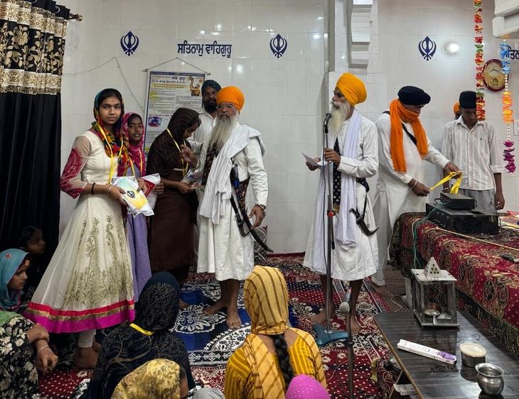 Gurmati Prachar organized a weekly camp