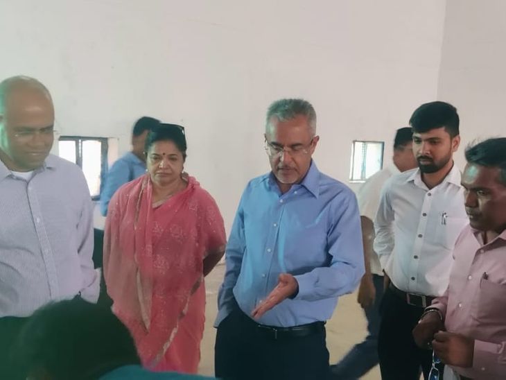 Food Secretary, Government of India inspected the procurement center ...