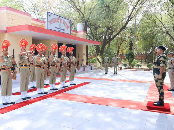 Director General Border Security Force on visit to Jodhpur | महानिदेशक ...