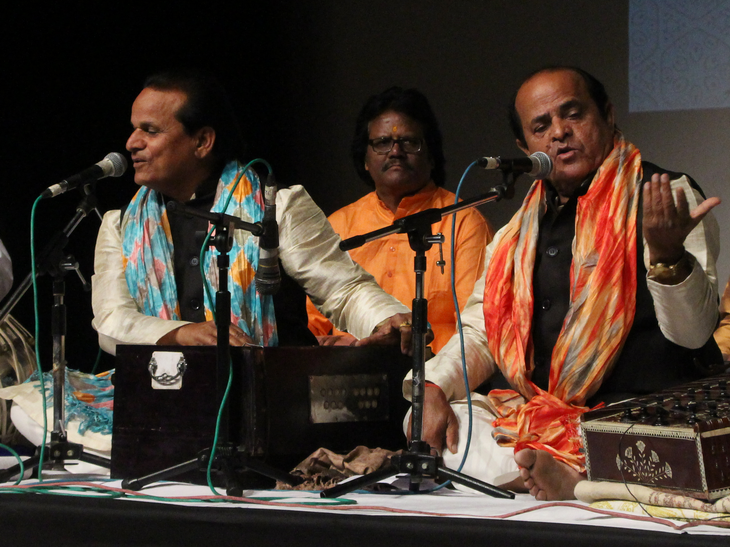 Padmashree Ustad Ali Ghani added sweetness with his Mand singing ...