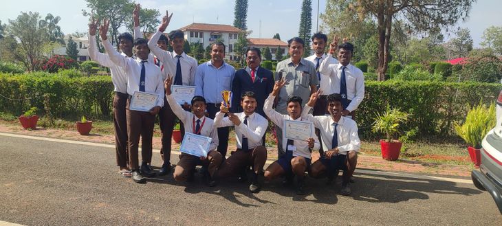 Netarhat Residential School got first place in the march past of ...