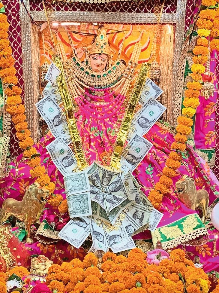 On the lines of Maa Vaishno Devi Darbar, the court of Maa Tripura ...