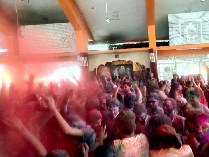 Phagotsav at Vidyadham in Indore | इंदौर में विद्याधाम पर फागोत्सव: मां ...