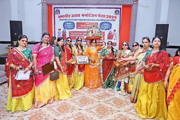 Gangaur fair has started, Gangaur toplas have been decorated, it will ...