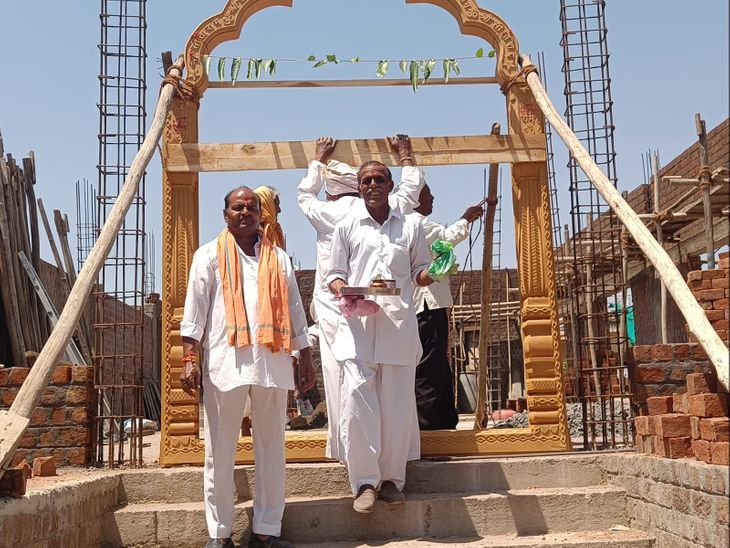 Construction of Ram Mandir in village Khachrod | ग्राम खाचरोद में राम ...