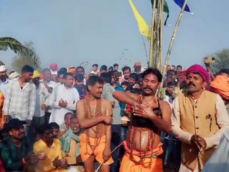 The birth anniversary of Chauharmal, the family deity of Paswan ...