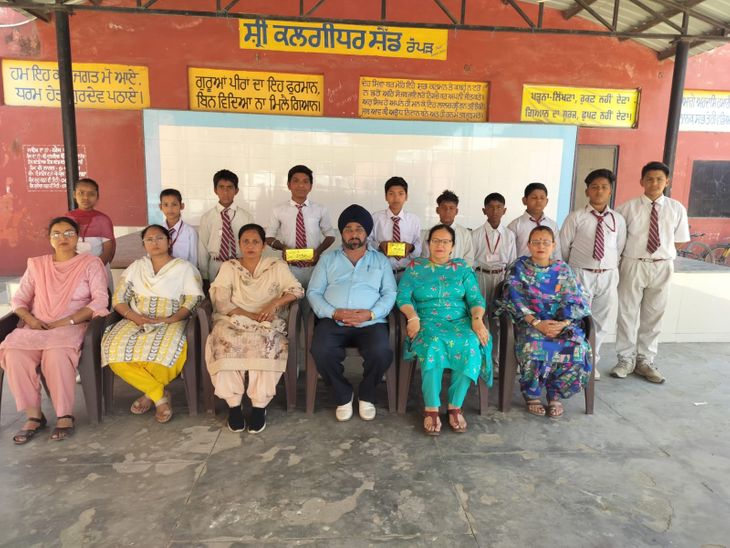 The result of the fifth class of Shri Kalgidhar Kanya Pathshala was ...