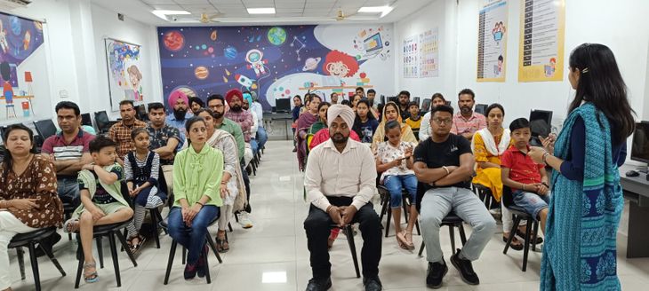 A workshop was conducted at the beginning of the session at Tandon ...