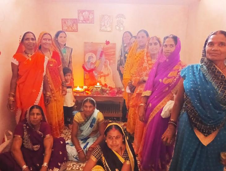 Celebrated the birth anniversary of Kuldevi Maa Karma by worshiping her ...