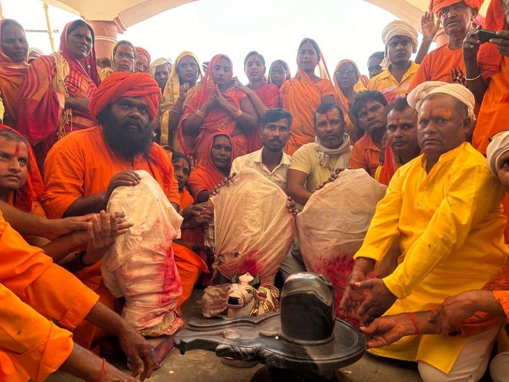 Pran Pratishtha of five idols in Sarva Dev Mandir | सर्व देव मंदिर में ...