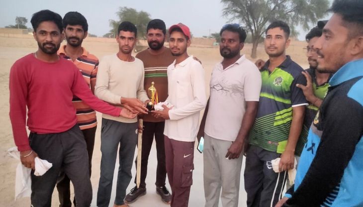 Jaitsar: Amarpura Jatan won the cricket competition | जैतसर: अमरपुरा ...