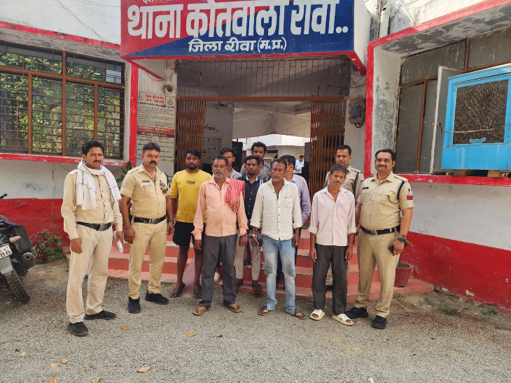 Rewa police's arrest campaign | रीवा पुलिस का धर पकड़ अभियान: पुलिस ने ...