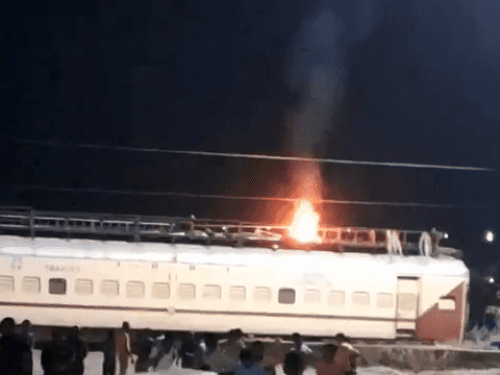 Jaisalmer Pokhran Railway Station Accident; Security Guard Burnt Alive