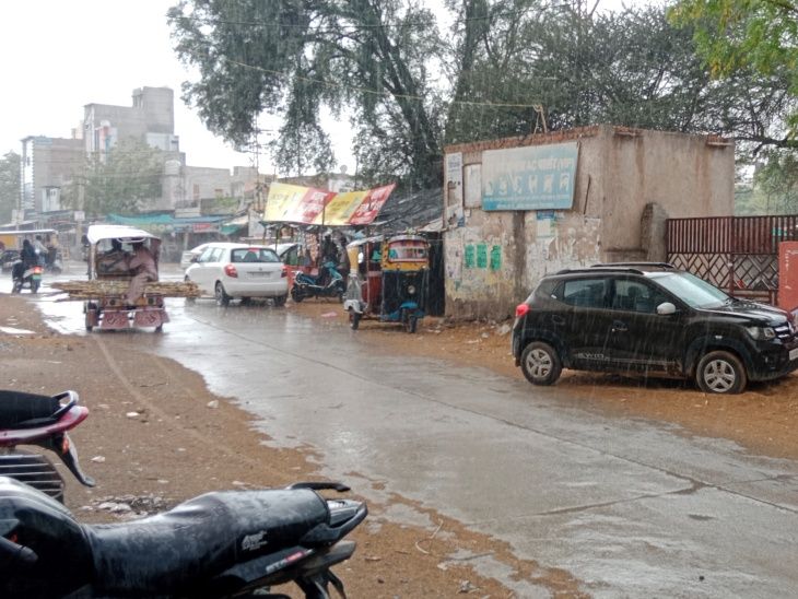 2.4 mm rain recorded in Churu, weather became cold Churu Rajasthan ...