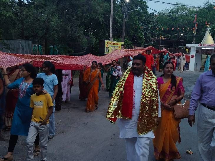 Chunri Yatra took place in Bhopal on Chaitra Navratri | चैत्र नवरात्रि ...