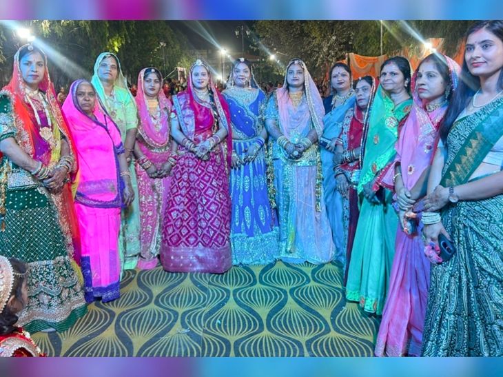 Payal Sen and Nishtha Sharma became Miss Gangaur | पायल सेन और निष्ठा ...