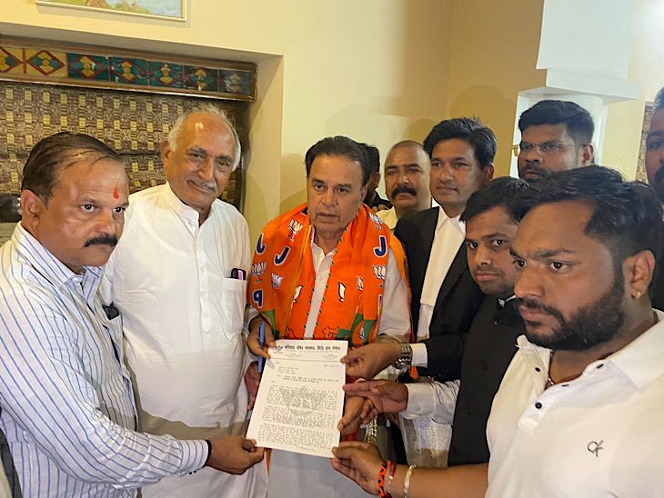 Law Minister Jogaram Patel reached Ajmer | कानून मंत्री बोले- कांग्रेस ...