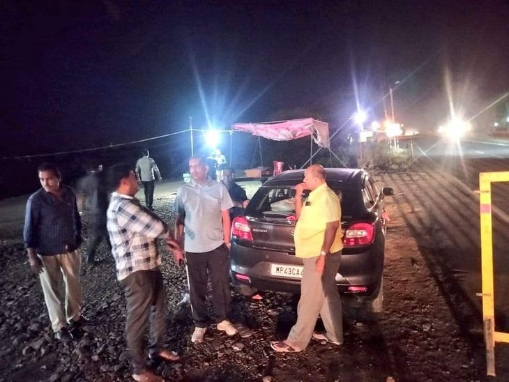 Check posts built on the borders of Badnawar | बदनावर की सीमाओं पर बनाए ...