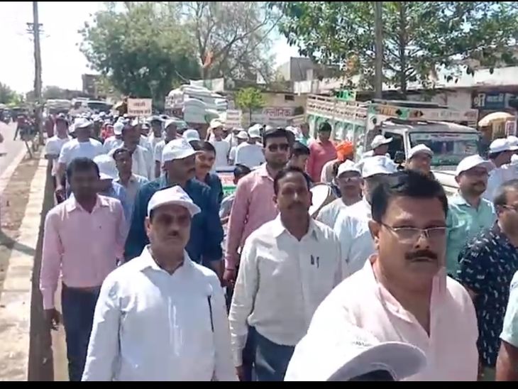 Voter awareness campaign conducted in Prithvipur | पृथ्वीपुर में चलाया ...