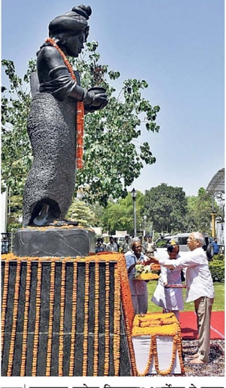The governor paid tribute to Emperor Ashoka on his birth anniversary ...